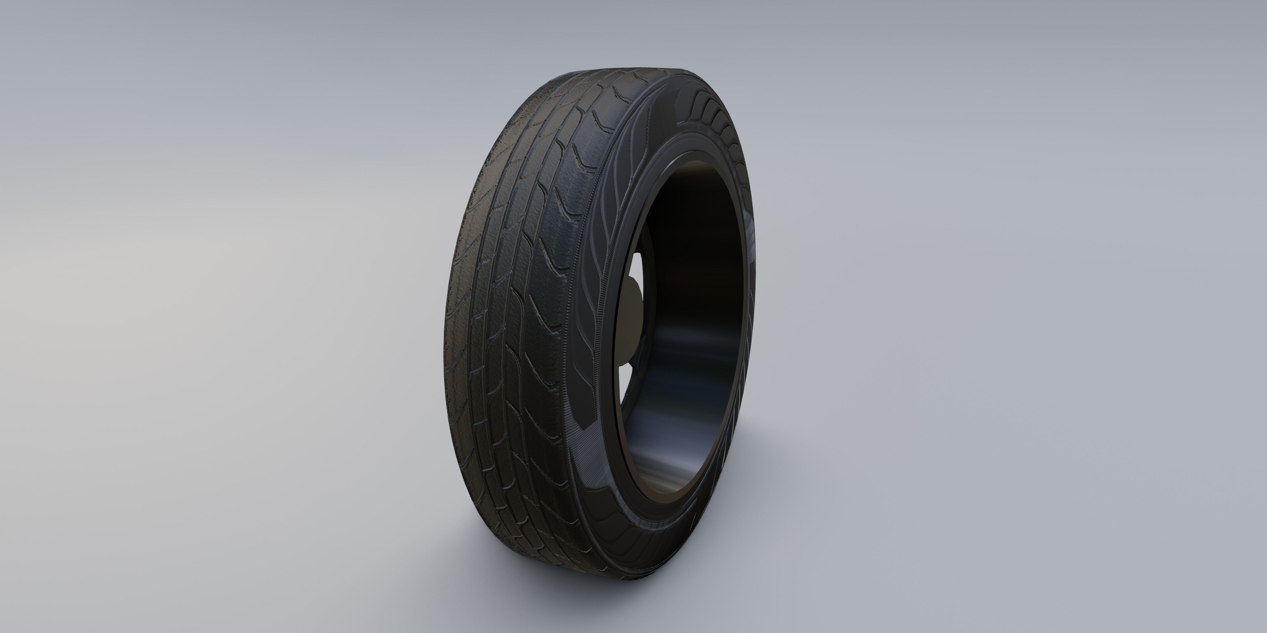 Wheel - 5Zigen GN 3D model | CGTrader