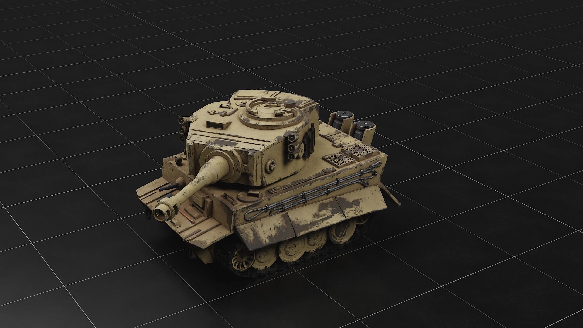 Tiger 1 - German Tank 3D model | CGTrader