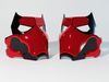 Red Hood Mask Helmet Cosplay STL 3D Print file Red Ronin 3D model 3D ...