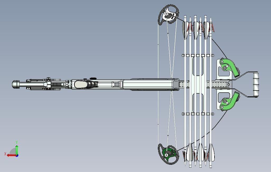 Crossbow model diagram 3D model | CGTrader
