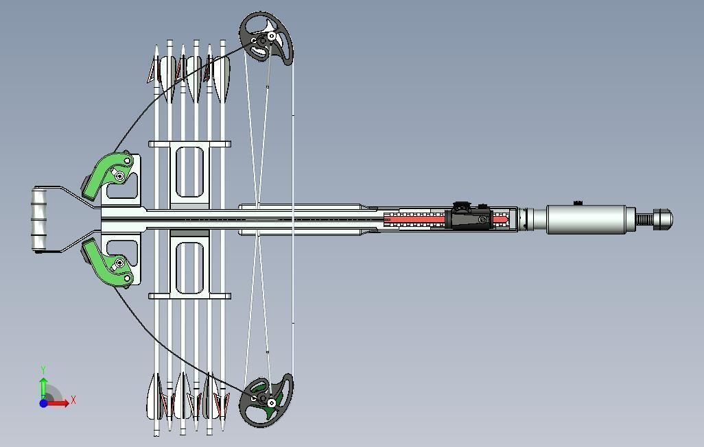 Crossbow model diagram 3D model | CGTrader