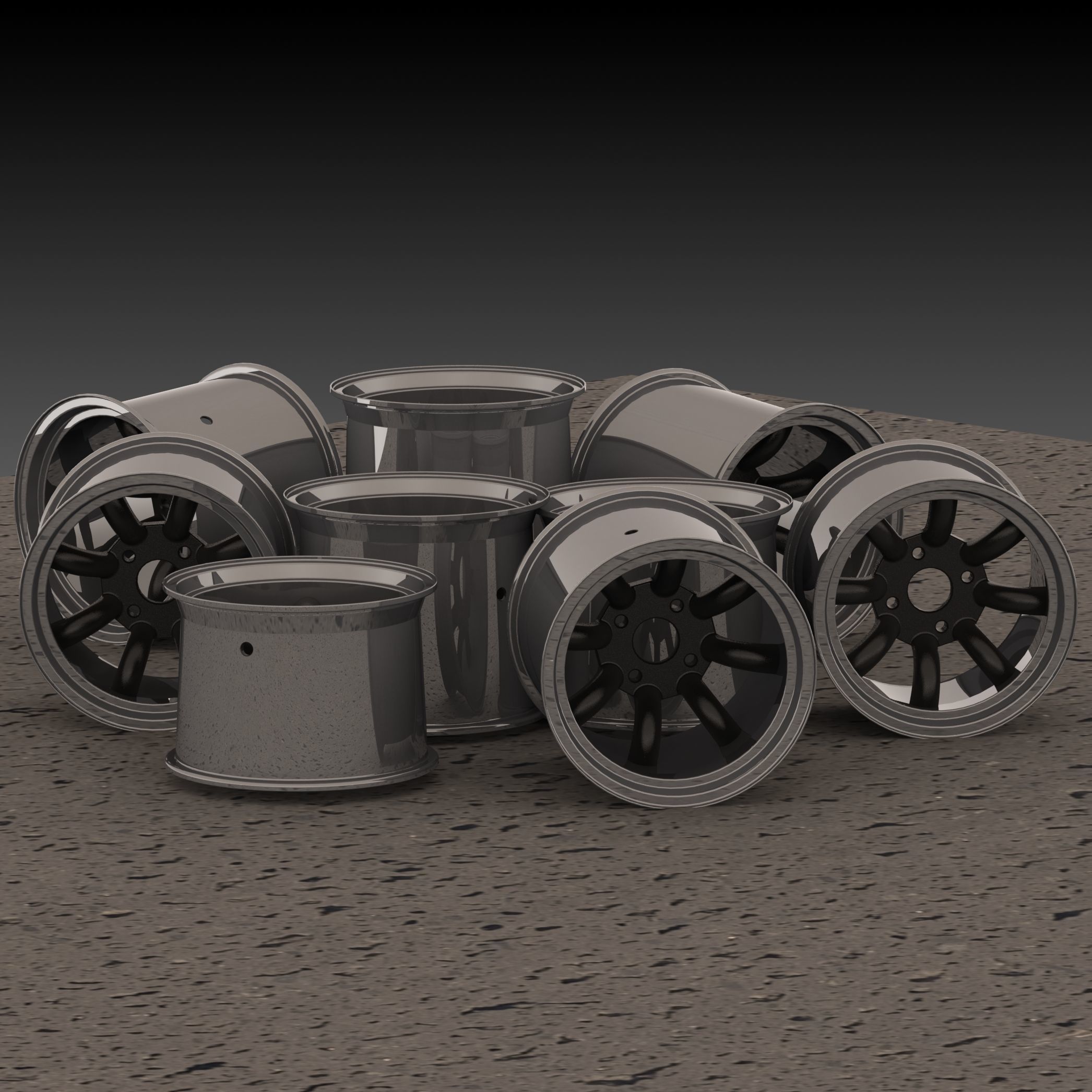 RS WATANABE R13 SET 3D model 3D printable | CGTrader