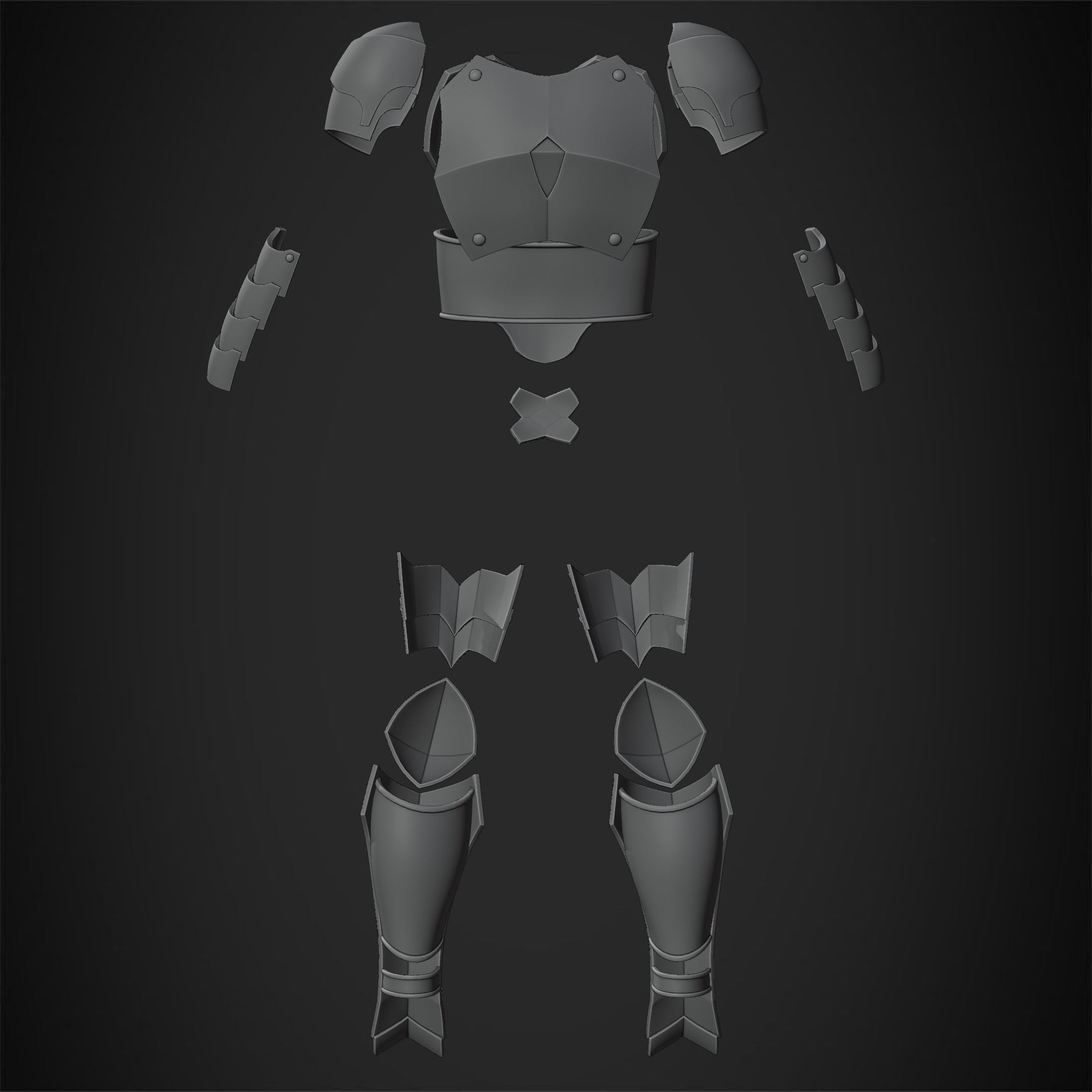 Goblin Slayer Armor for Cosplay 3D model 3D printable | CGTrader