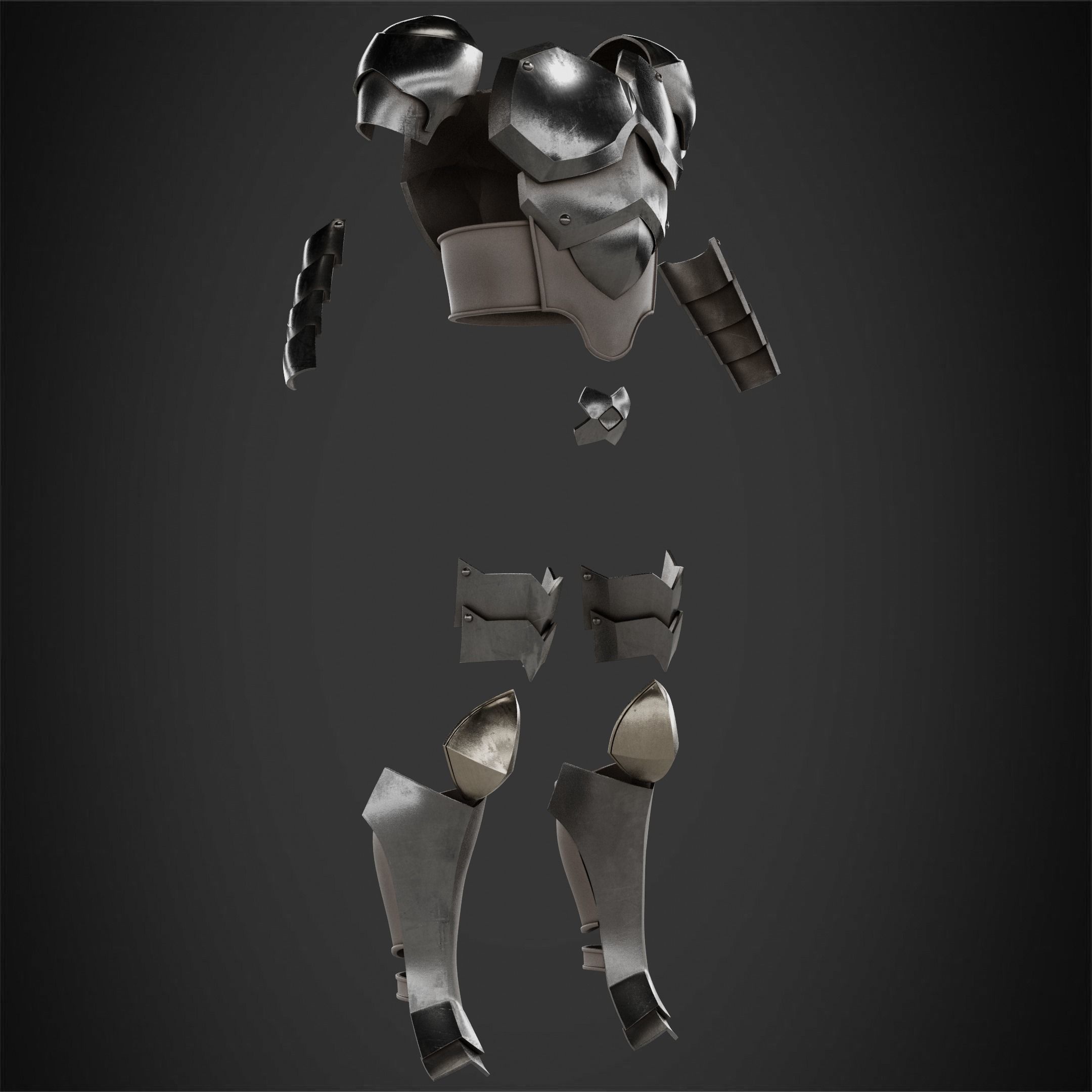 Goblin Slayer Armor for Cosplay 3D model 3D printable | CGTrader