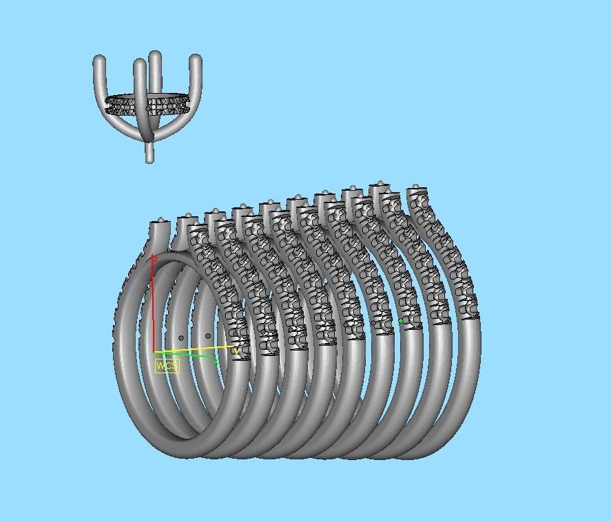 Classic Engagement Ring 4claw design 2ct diamond stone 3dmodel 3D model ...