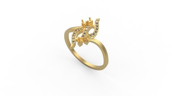 Minimalist Ring 902 3D model 3D printable | CGTrader