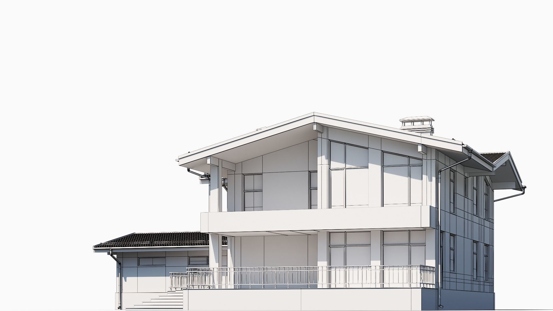 Residential House 49 3D model | CGTrader