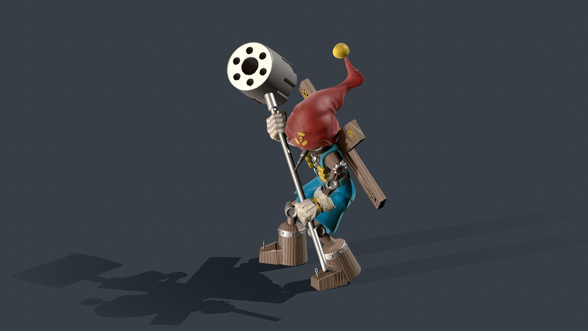 Puppetmon Digimon Dark masters 3D model 3D printable | CGTrader