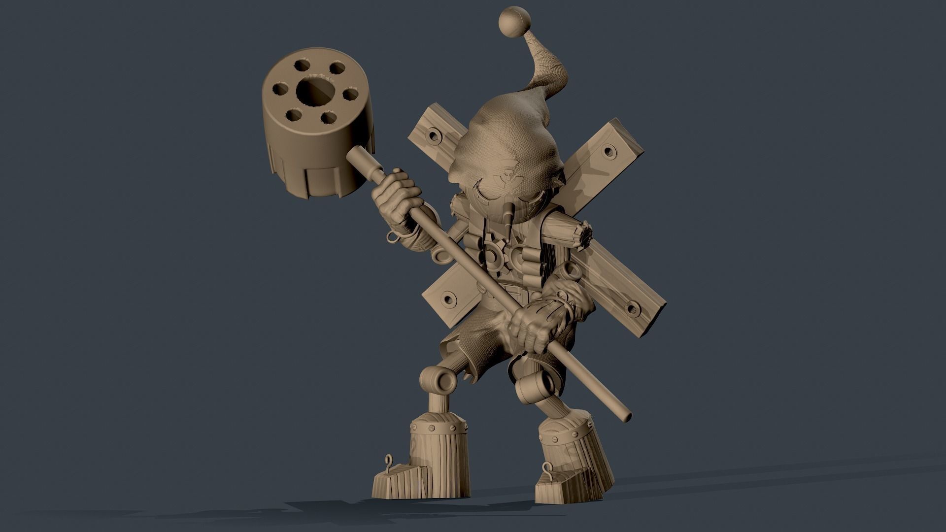 Puppetmon Digimon Dark masters 3D model 3D printable | CGTrader