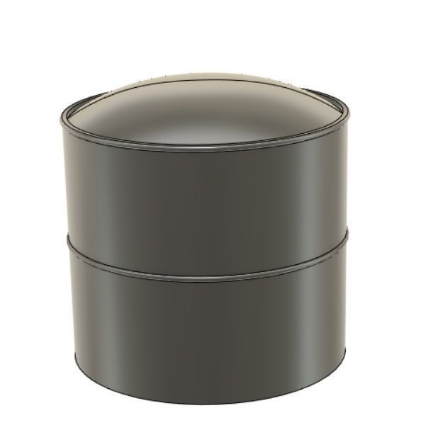 Large Fuel Storage Tank 3D model 3D printable | CGTrader