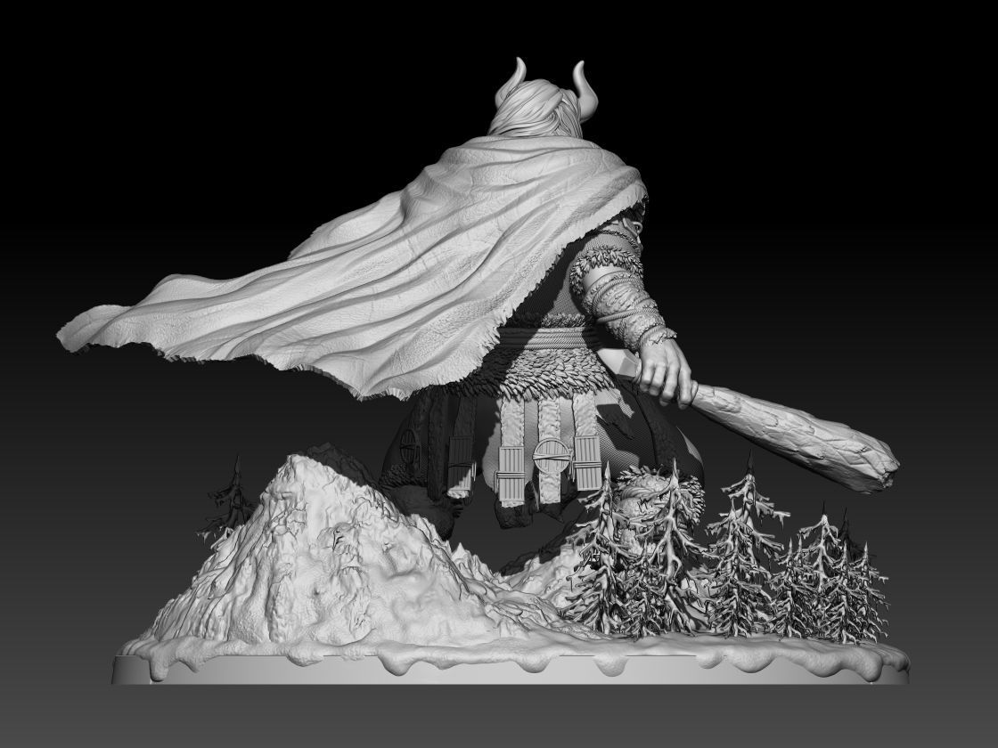 The Jotnar in Norse mythology 3D model 3D printable | CGTrader