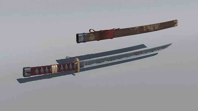 Tang Sword PBR Realistic Weapon Melee Weapon Next Generation 3D model ...