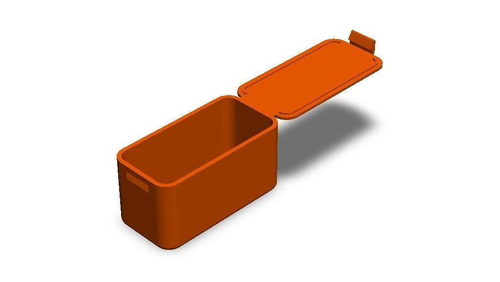 3D model Snap Fit Plastic Box VR / AR / low-poly | CGTrader