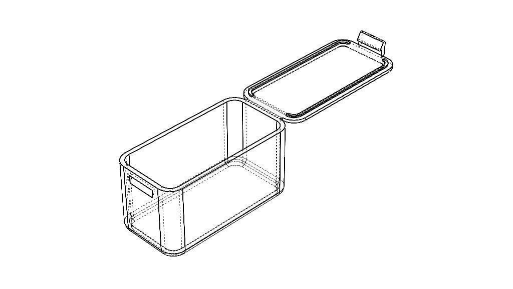 3D model Snap Fit Plastic Box VR / AR / low-poly | CGTrader