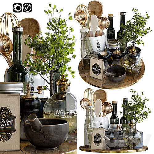 Tableware Decoration 3D model | CGTrader