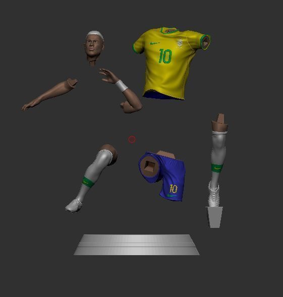 Neymar JR 3D Printable 7 3D model 3D printable | CGTrader