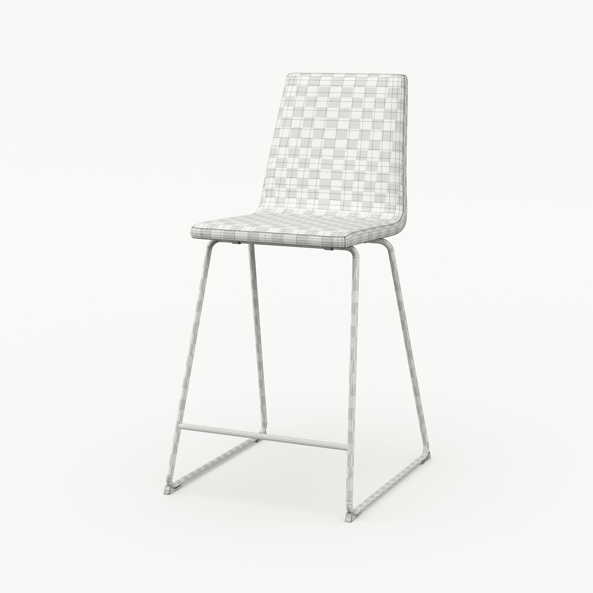 Ikea LILLANAS Bar stool 3D model | CGTrader