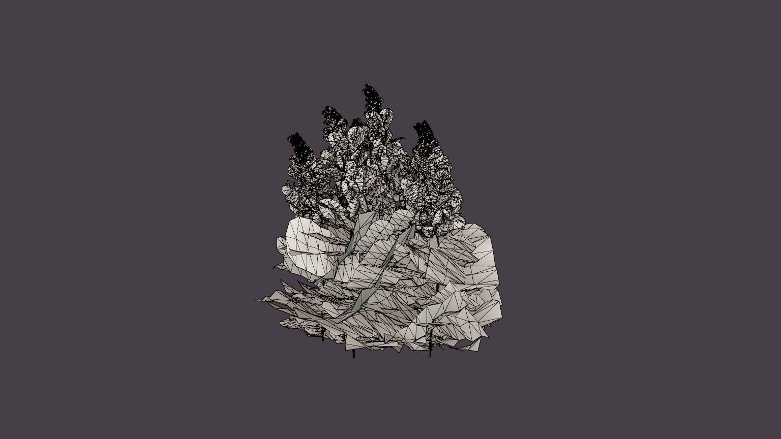 3D model Spinell Astilbe VR / AR / low-poly | CGTrader