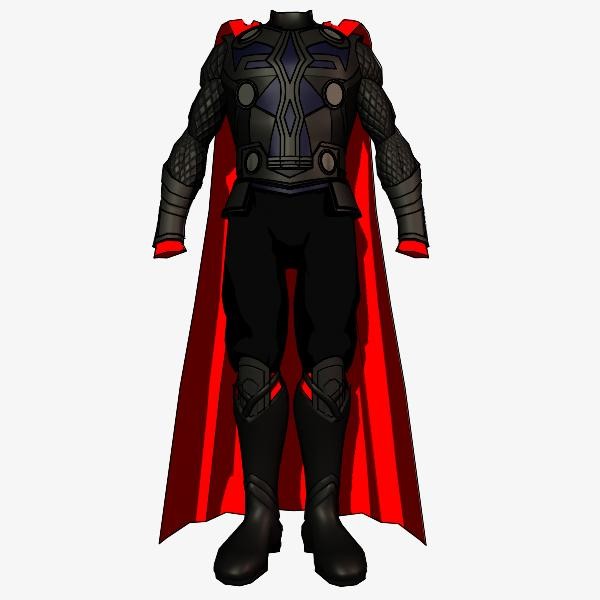 Thor Armor Toon 3D model | CGTrader