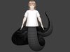 3D ANIME SNAKE BOY VRCHAT AVATAR 3D model rigged | CGTrader