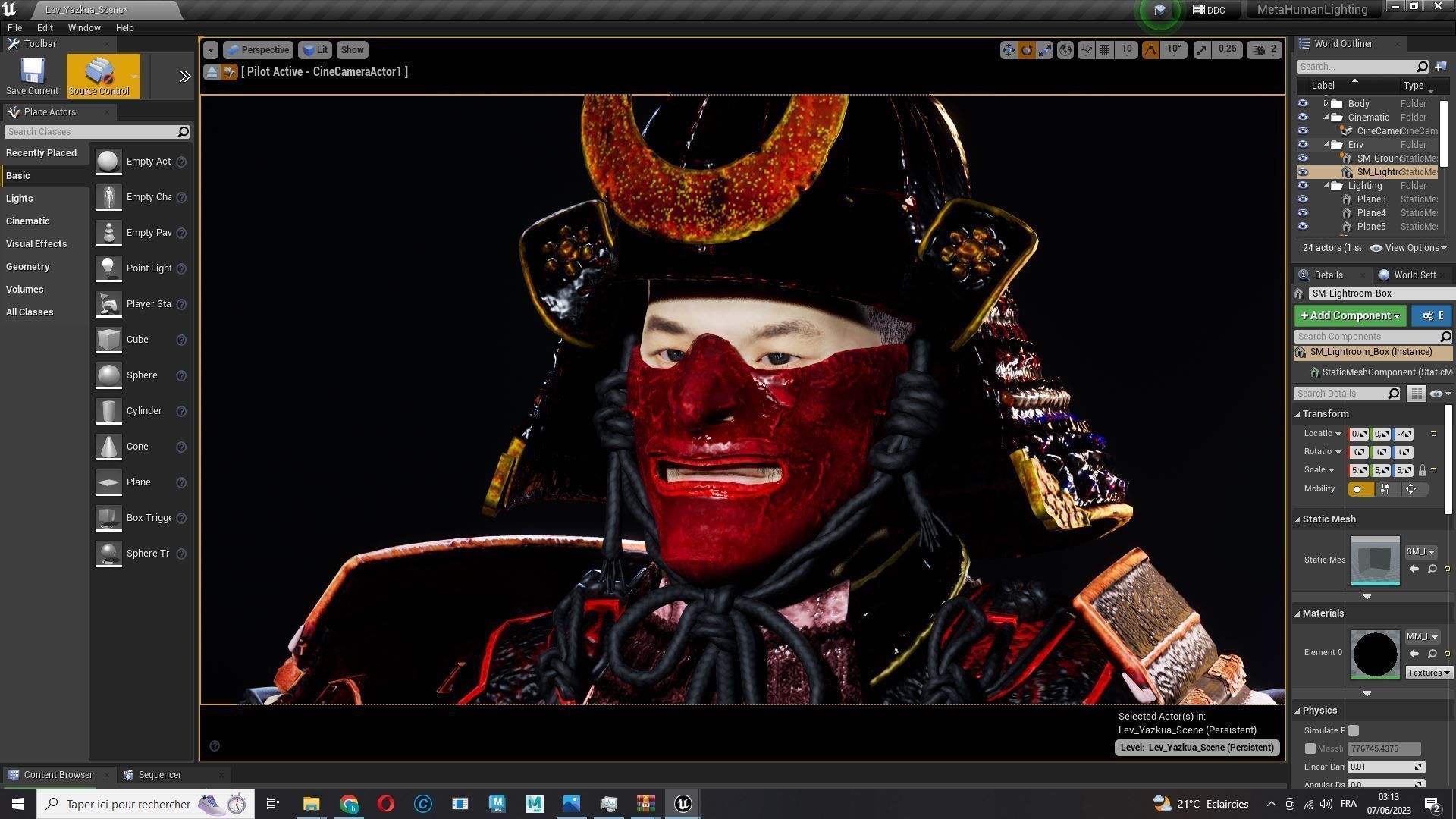 3D model Realistic Samurai male Shogun VR / AR / low-poly | CGTrader