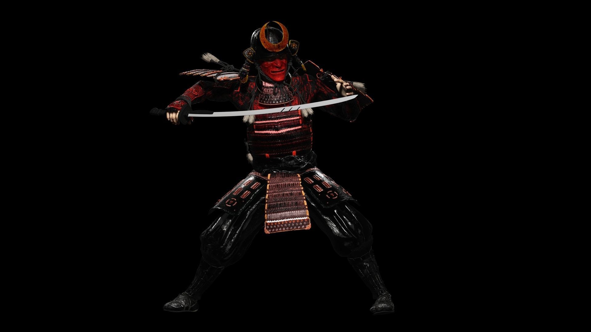 3D model Realistic Samurai male Shogun VR / AR / low-poly | CGTrader