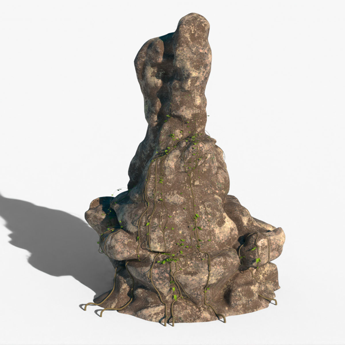 3D model 4K realistic Rock Ivy VR / AR / low-poly | CGTrader