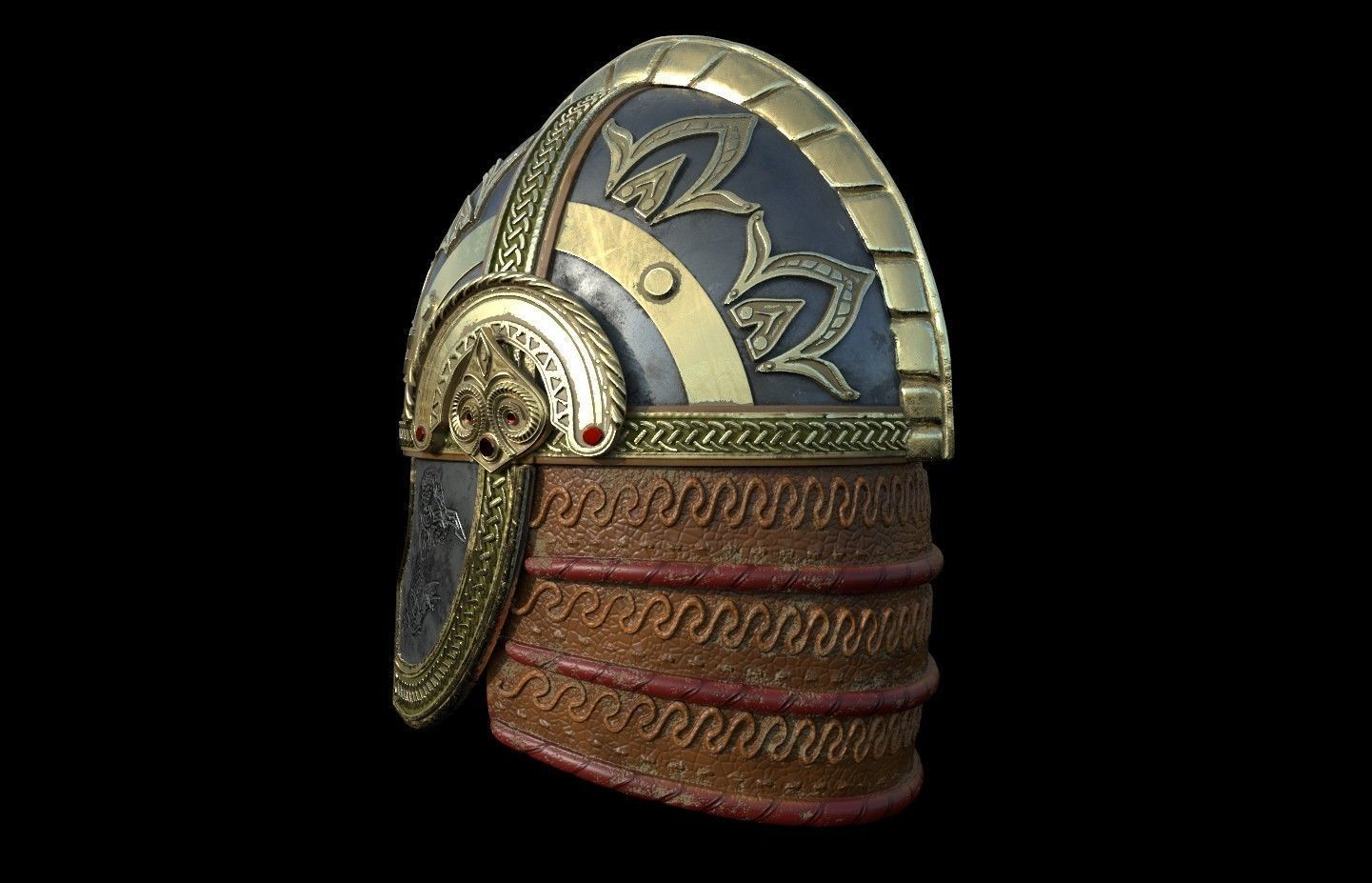 Theodred Helmet lord of the rings 3D DIGITAL DOWNLOAD FILE 3D model 3D ...