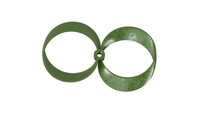 Toroidal propeller 3D print model 3D model 3D printable | CGTrader