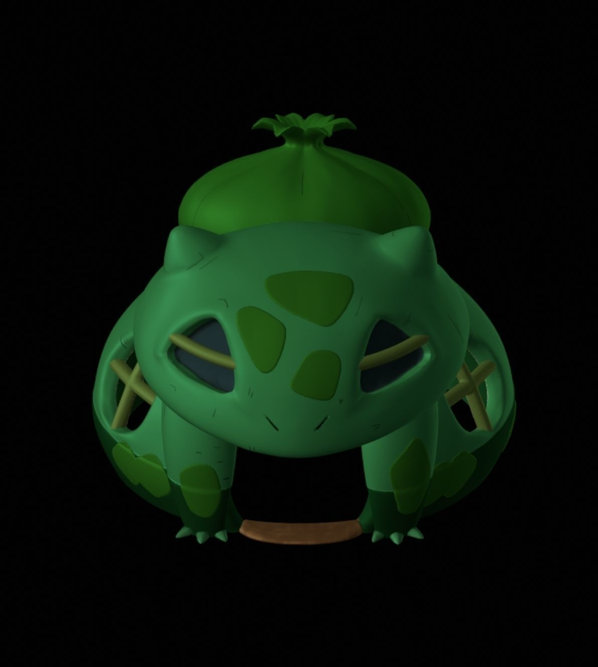 BULBASAUR HOUSE 3D model 3D printable | CGTrader