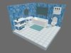 3D model Low Poly Bathroom Pack 01 VR / AR / low-poly | CGTrader