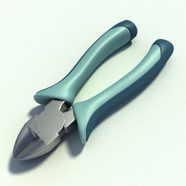 Wire cutter 3D model | CGTrader