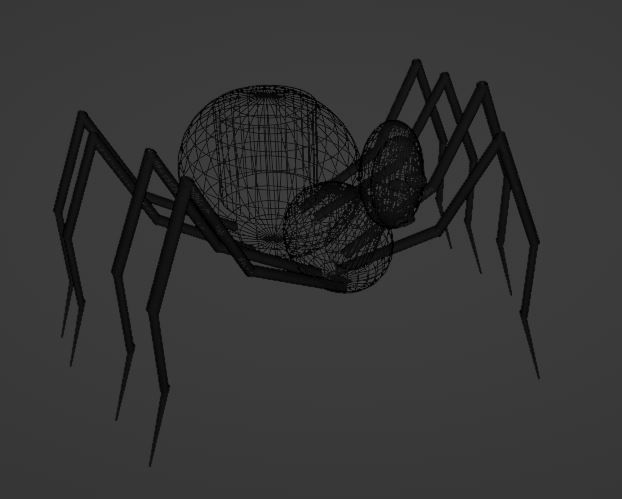 3D model Scary Spider Lady Demon 3D model VR / AR / low-poly | CGTrader