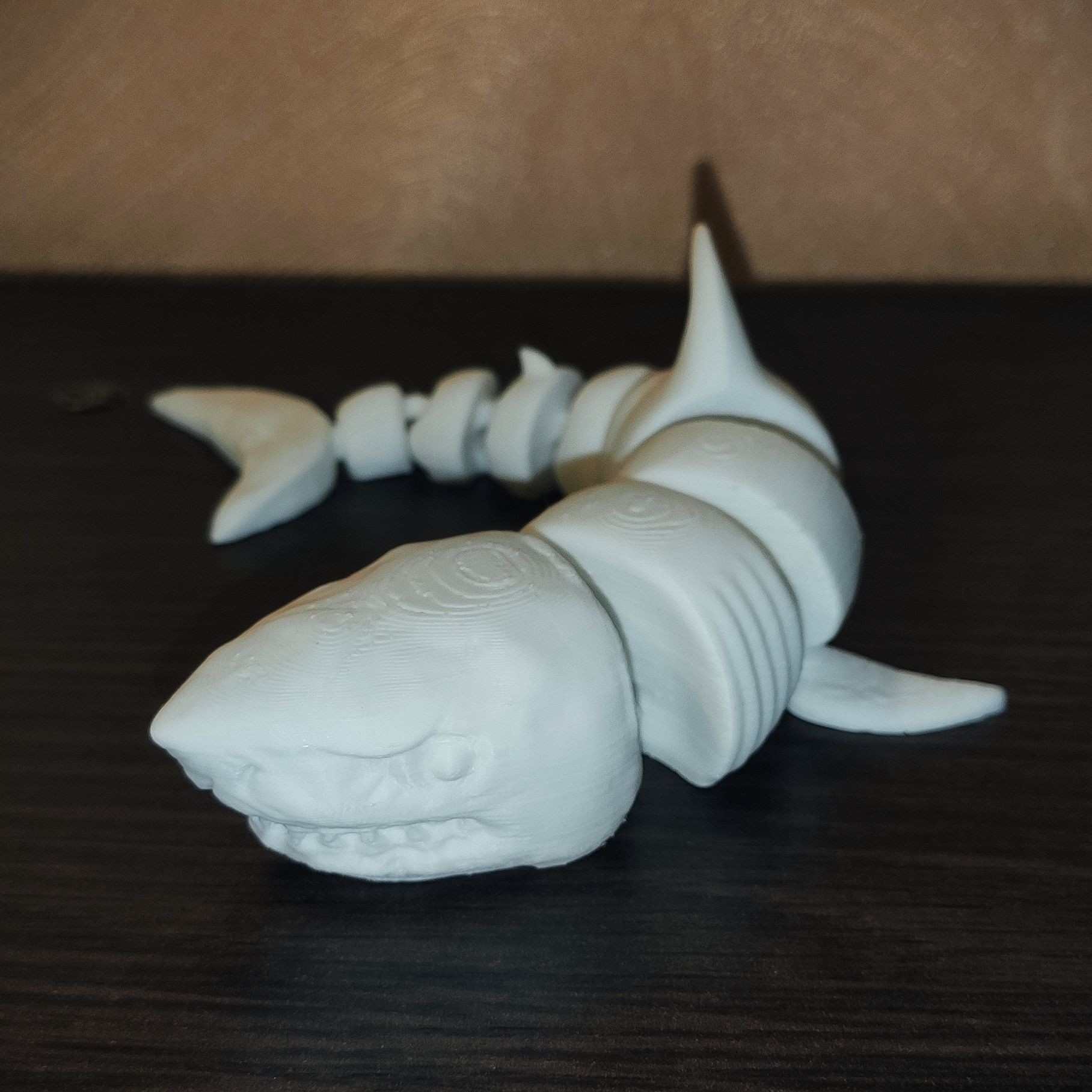 FLEXI REALISTIC SHARK 3D model 3D printable | CGTrader