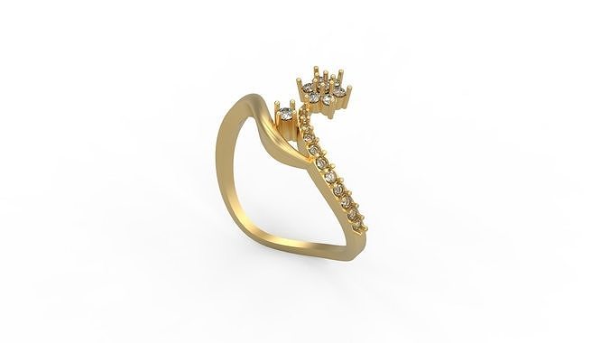 Minimalist Ring 923 3D model 3D printable | CGTrader