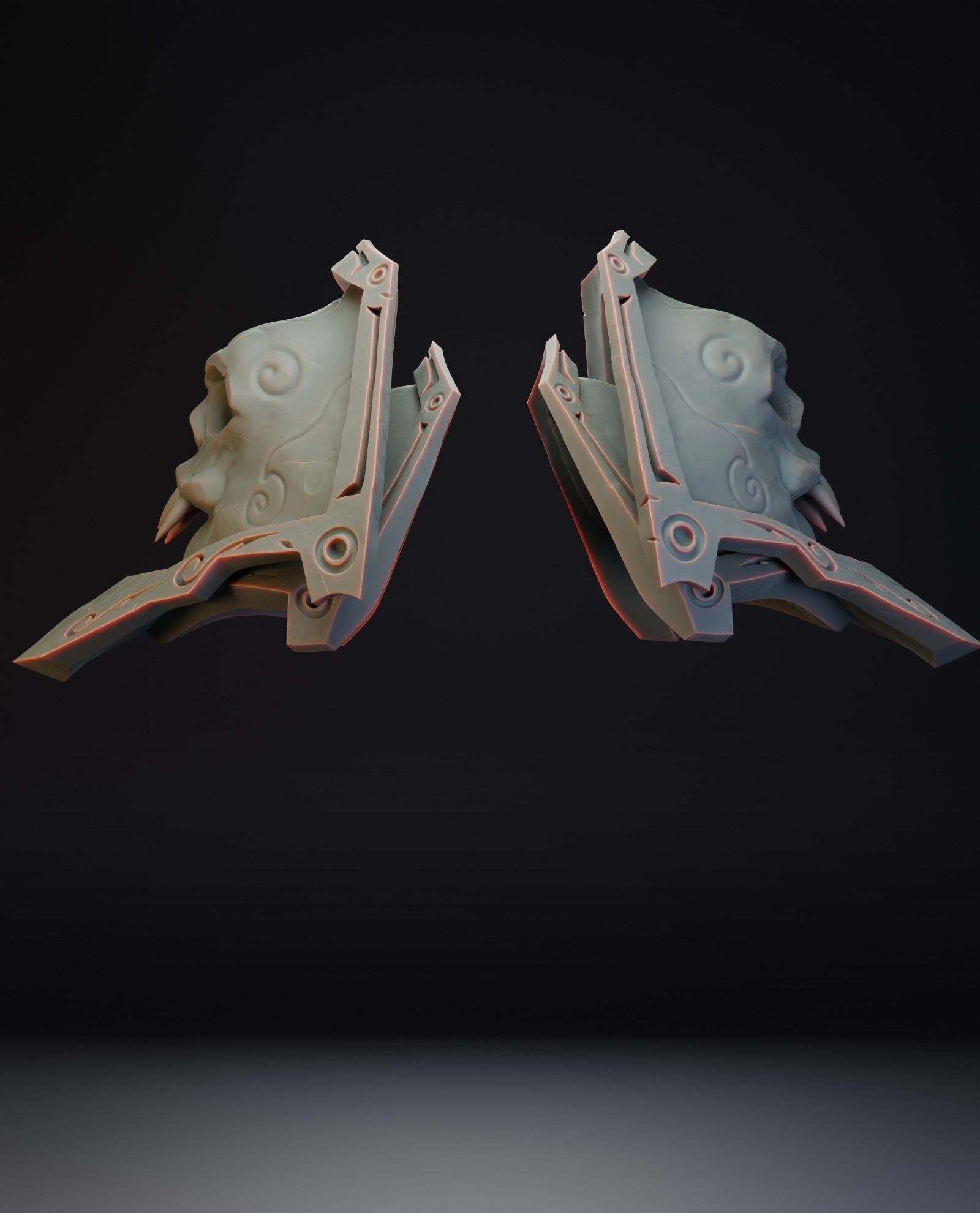 Dreadnaughts Battlegear Shoulder - World of Warcraft 3D model 3D ...