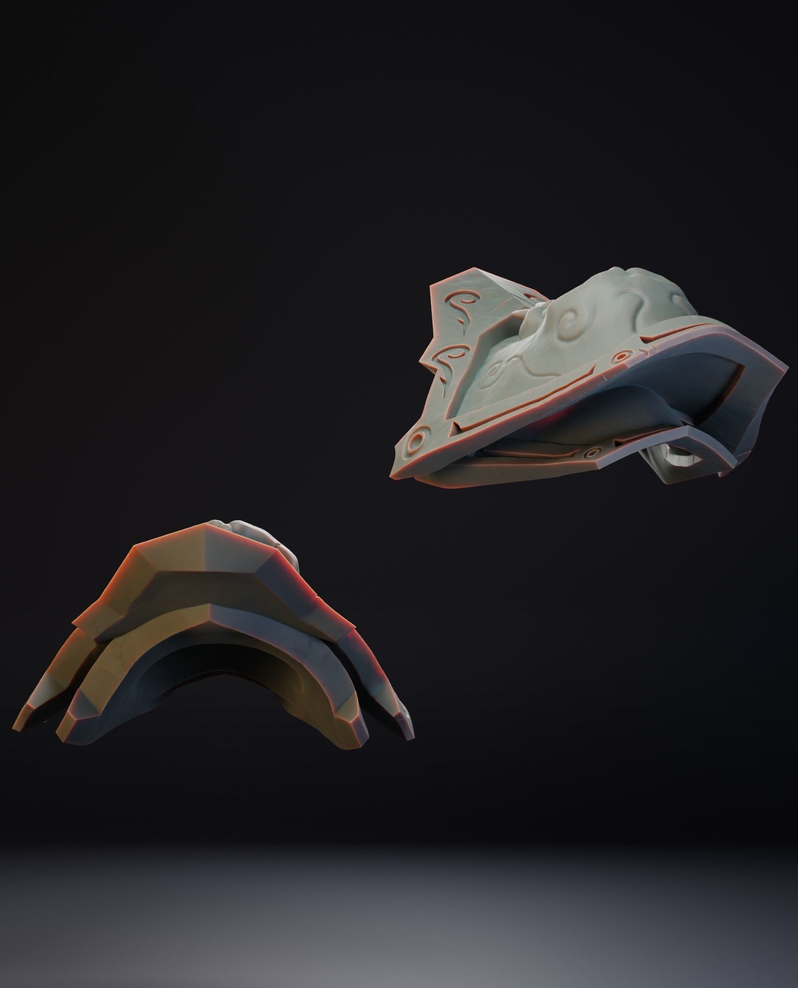 Dreadnaughts Battlegear Shoulder - World of Warcraft 3D model 3D ...