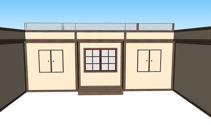 MODULAR WALL 02 free 3D model | CGTrader