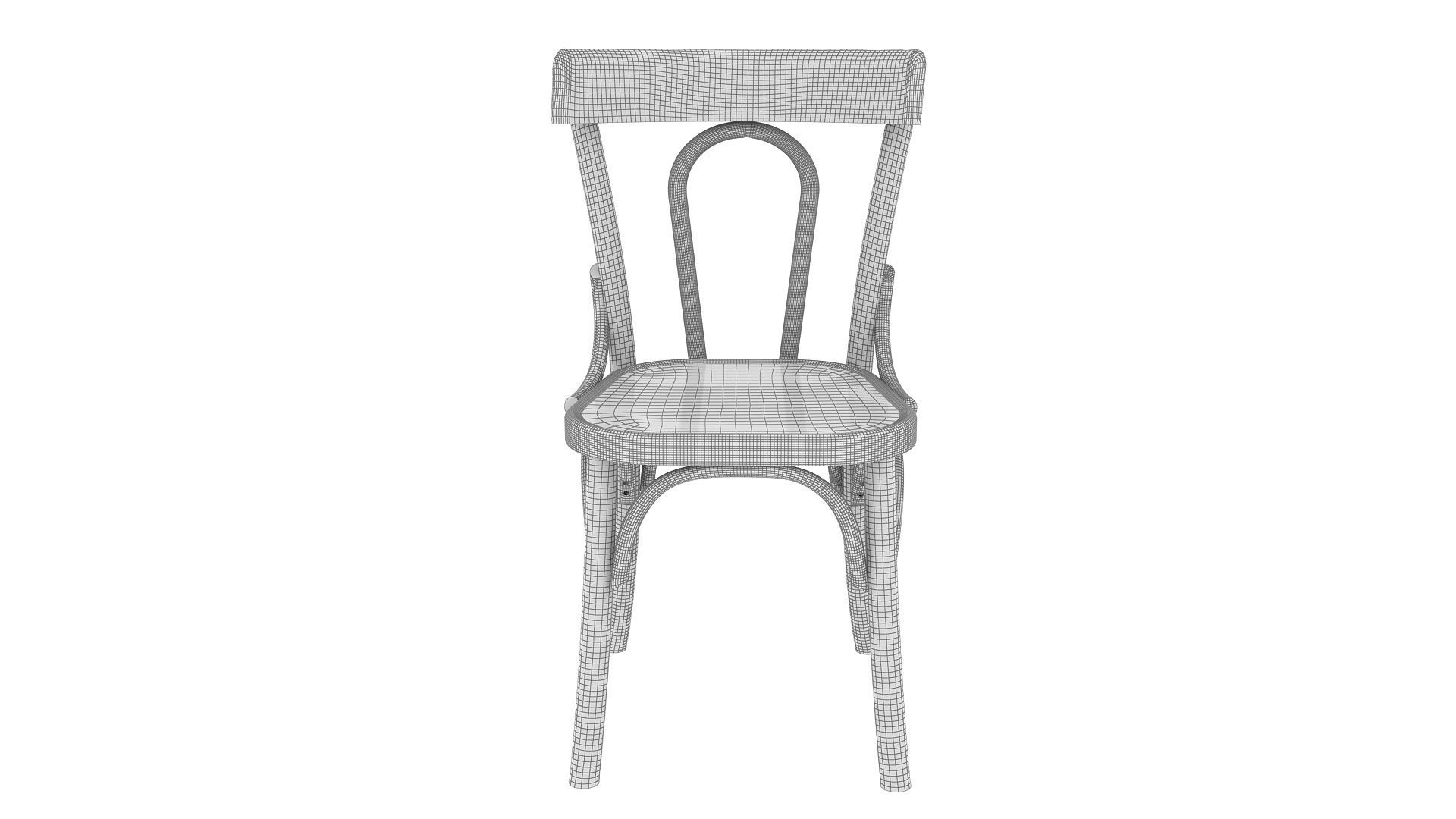 Cafe Chair model 2 3D model | CGTrader