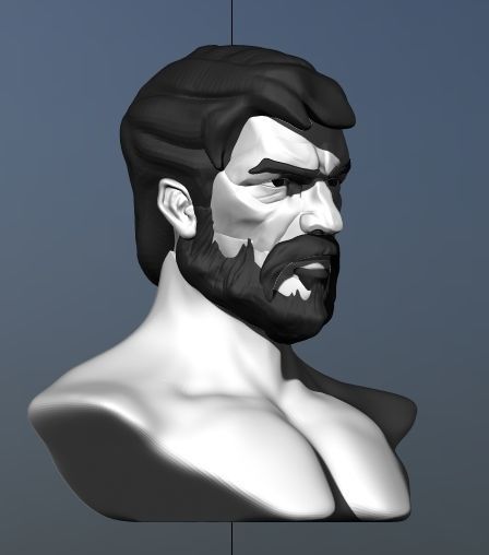 Head blocking for quick and easy editing 3D model | CGTrader