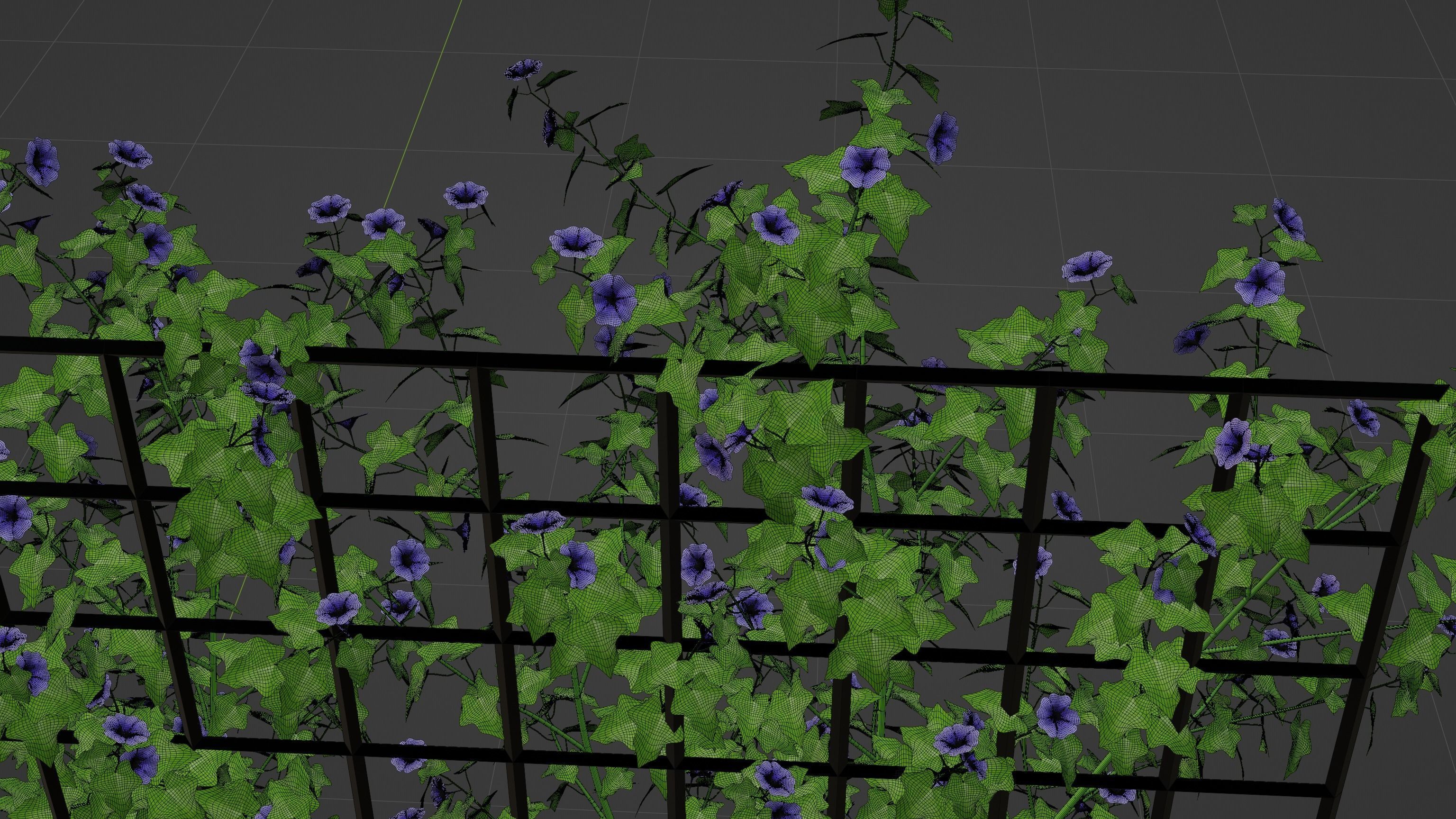 3d Flower Wall 3D model | CGTrader