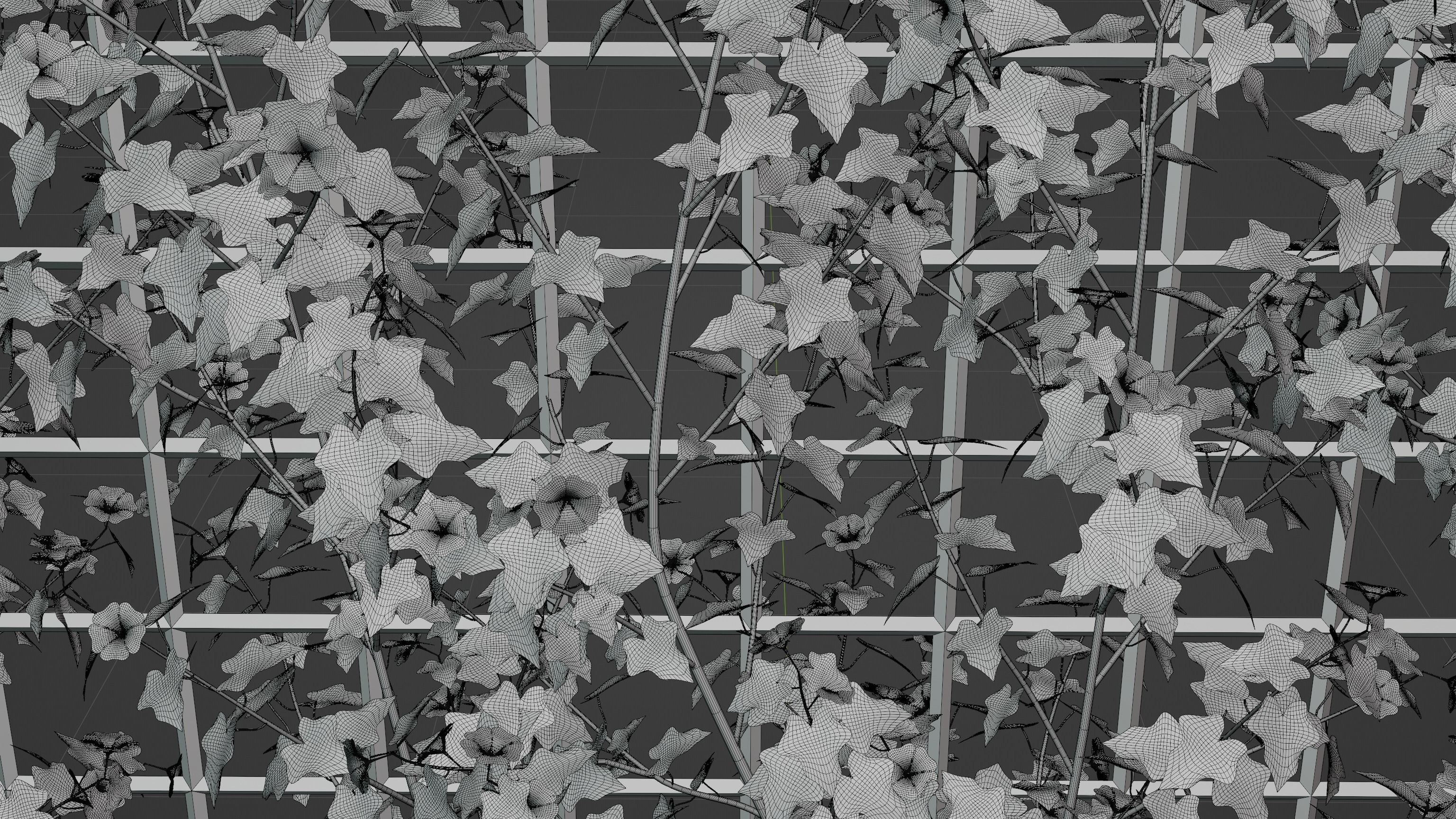 3d Flower Wall 3D model | CGTrader