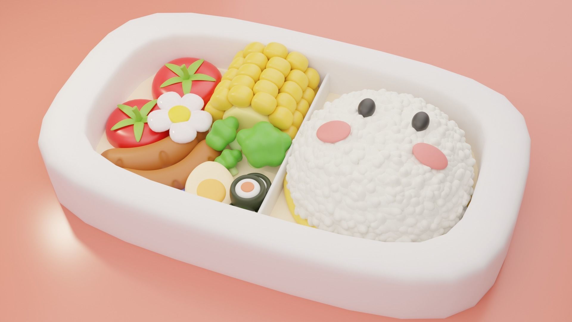 Lunch box 3D model | CGTrader