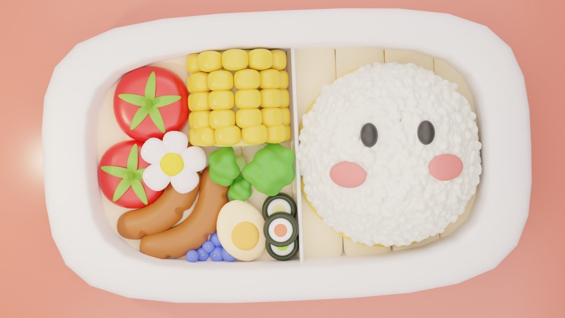 Lunch box 3D model | CGTrader