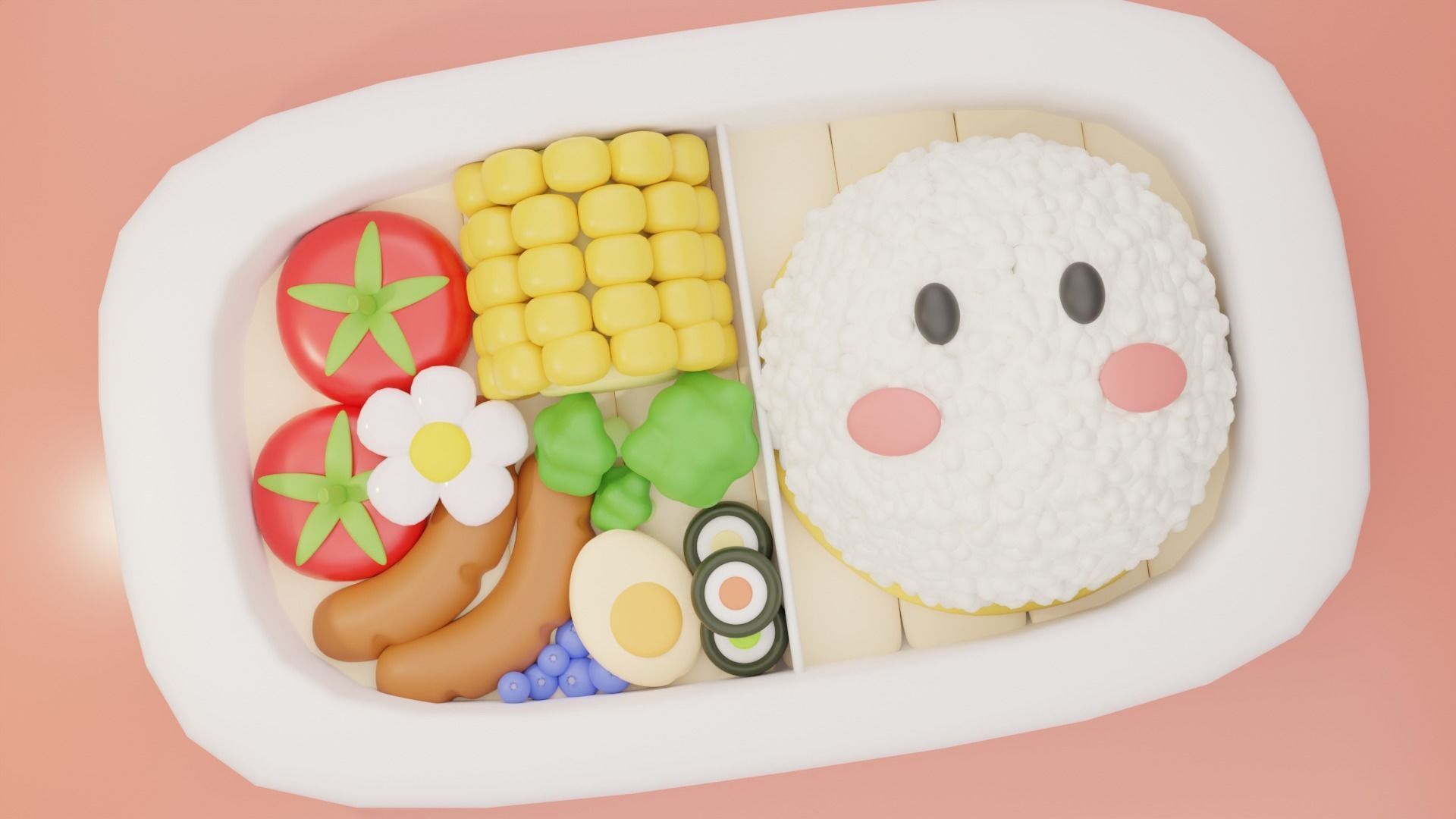 Lunch box 3D model | CGTrader