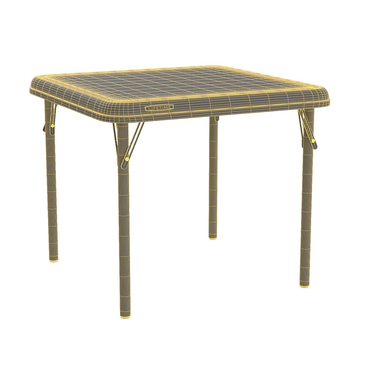 Lifetime 80425 Kids Folding Table 3D model | CGTrader