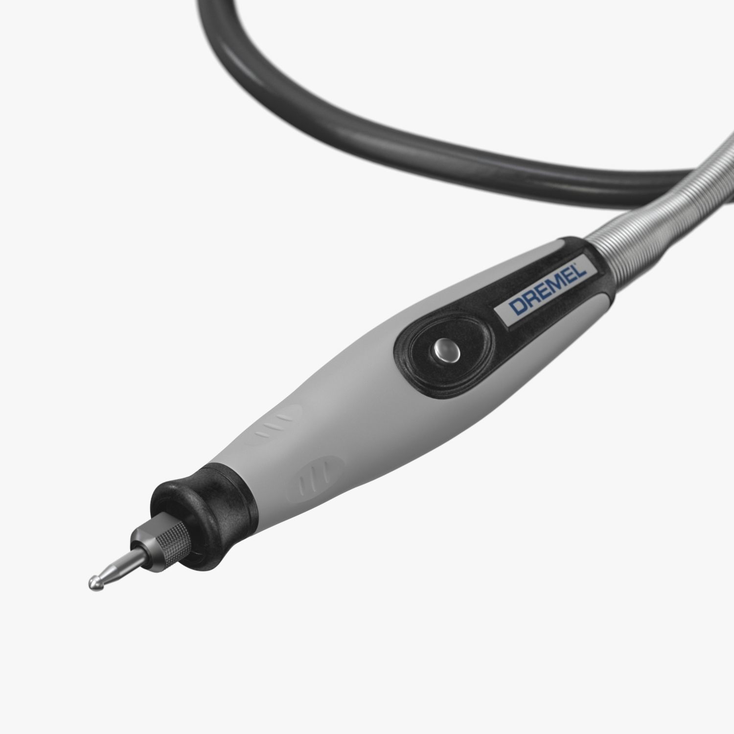 Dremel Flex Shaft Rotary Tool Attachment with Comfort Grip 3D model ...