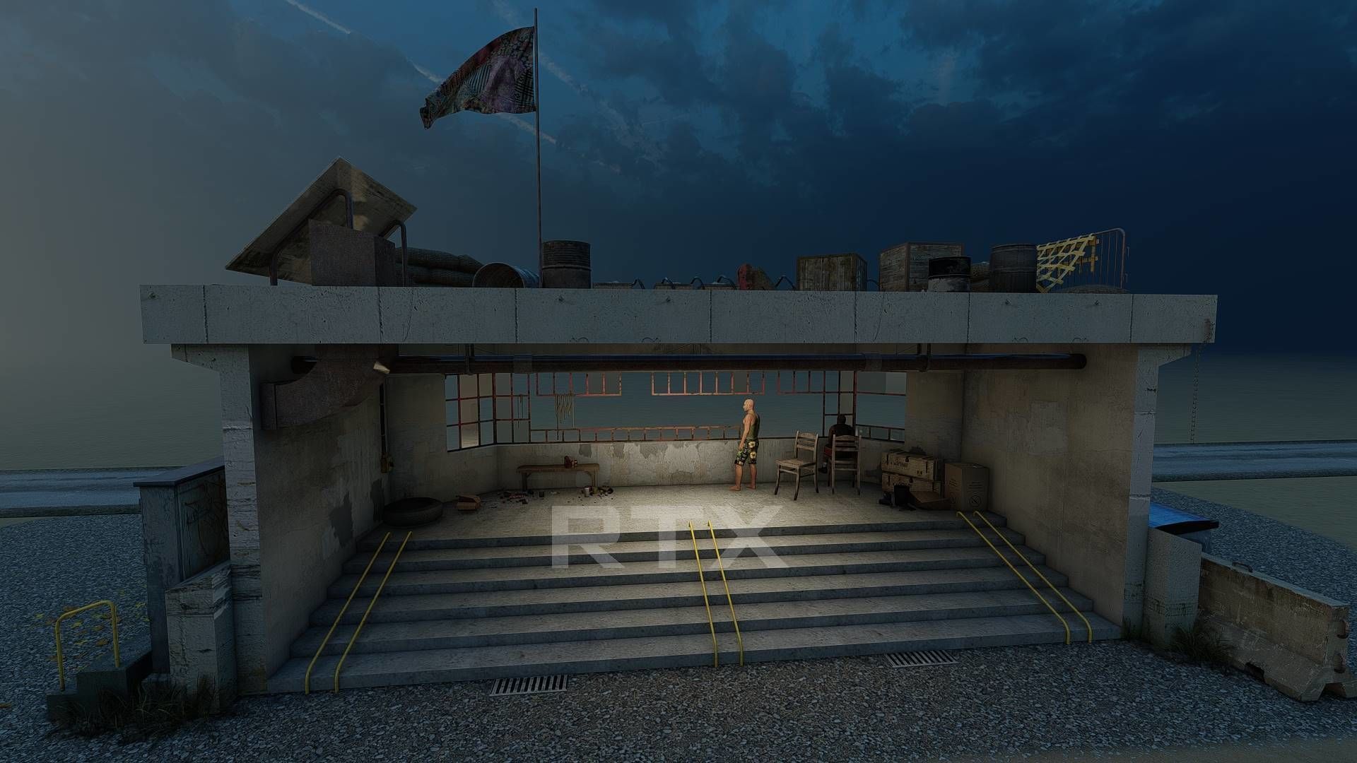 3D model ARMY BUNKER VR / AR / low-poly | CGTrader