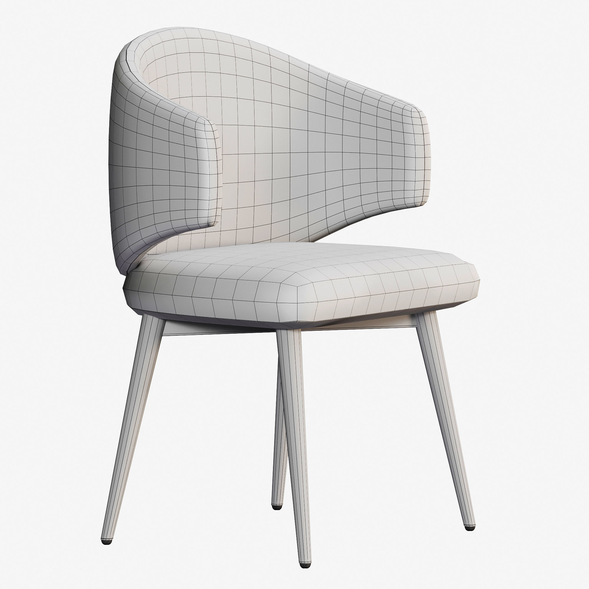 3D model FARGO CHAIR VR / AR / low-poly | CGTrader