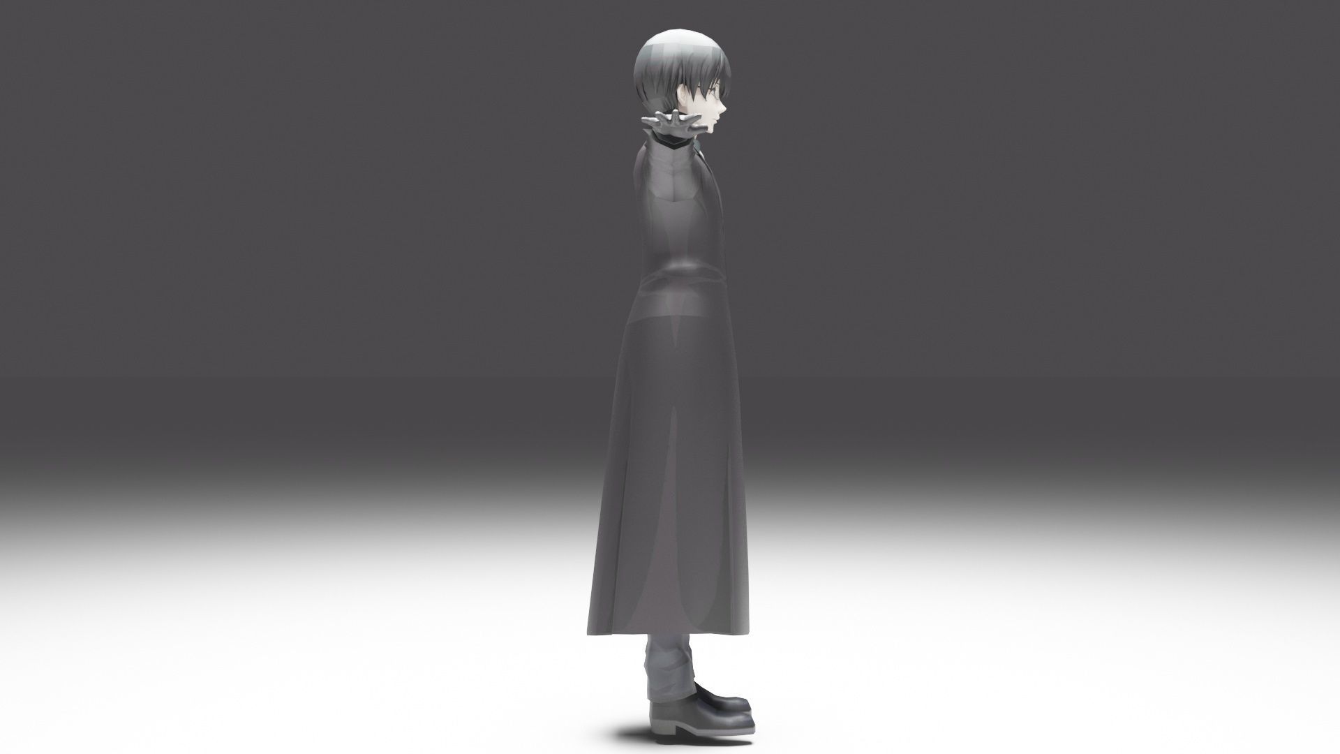 3D model Sasaki Haise - Tokyo Ghoul VR / AR / low-poly | CGTrader